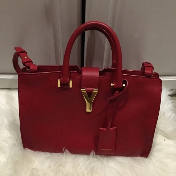 Bags | Saint Laurent Ysl Cabas Small Tote | Poshmark
